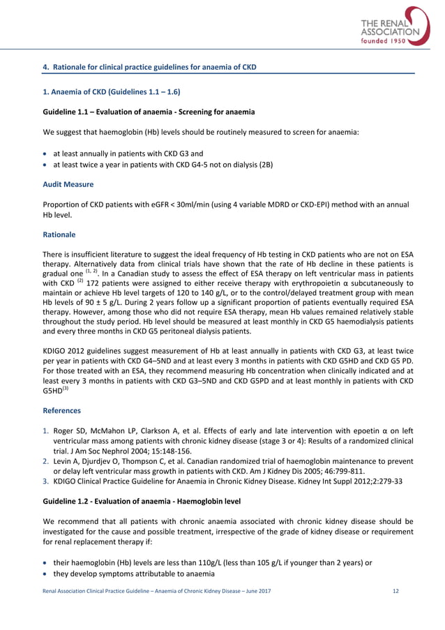 2017 anemia-guidelines | PDF