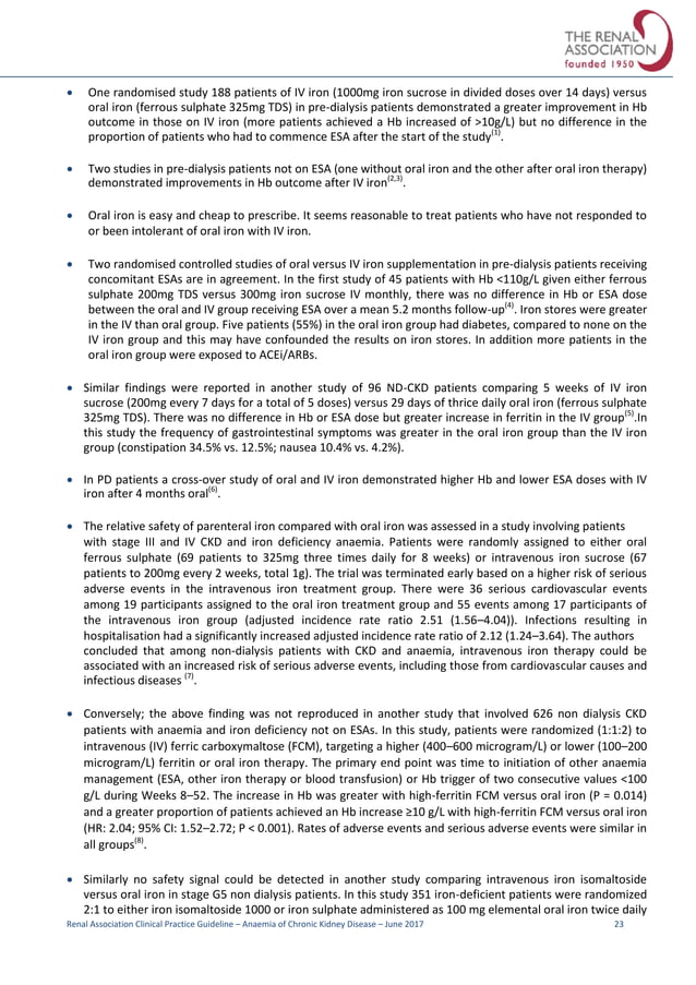 2017 anemia-guidelines | PDF