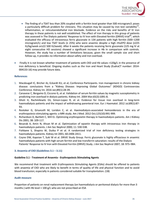 2017 anemia-guidelines | PDF