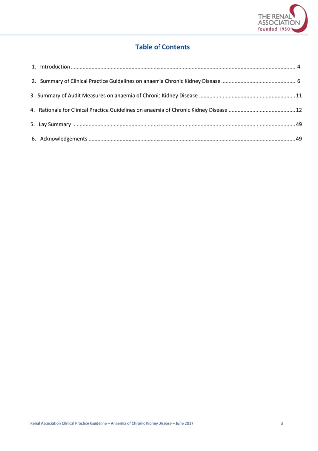 2017 anemia-guidelines | PDF