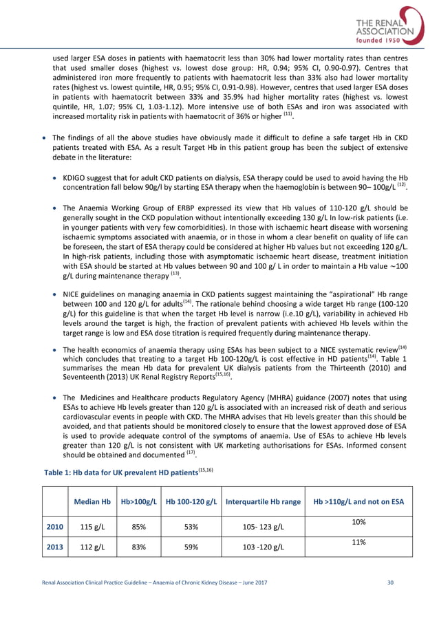 2017 anemia-guidelines | PDF