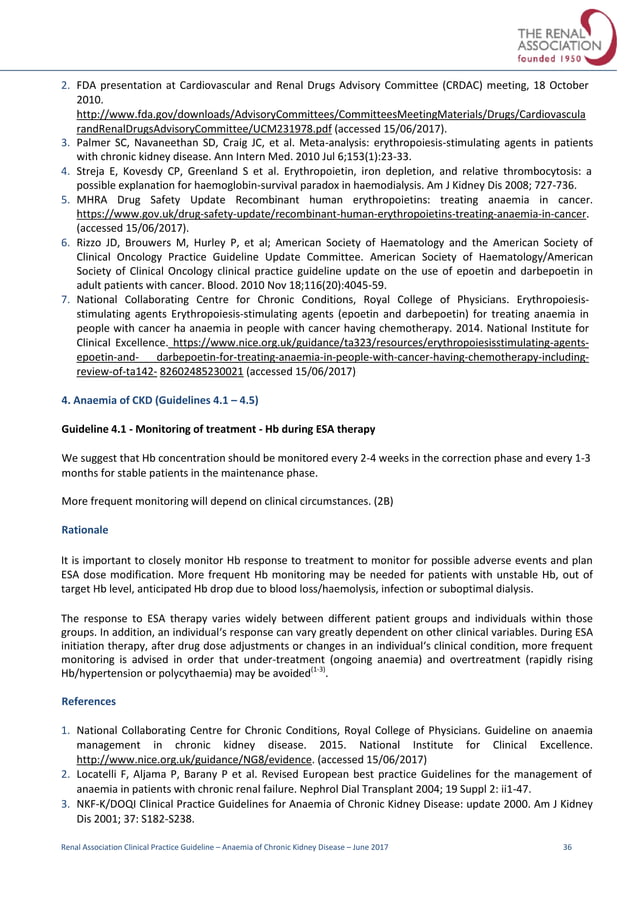 2017 anemia-guidelines | PDF