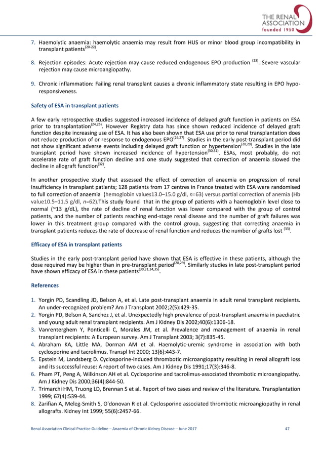 2017 anemia-guidelines | PDF