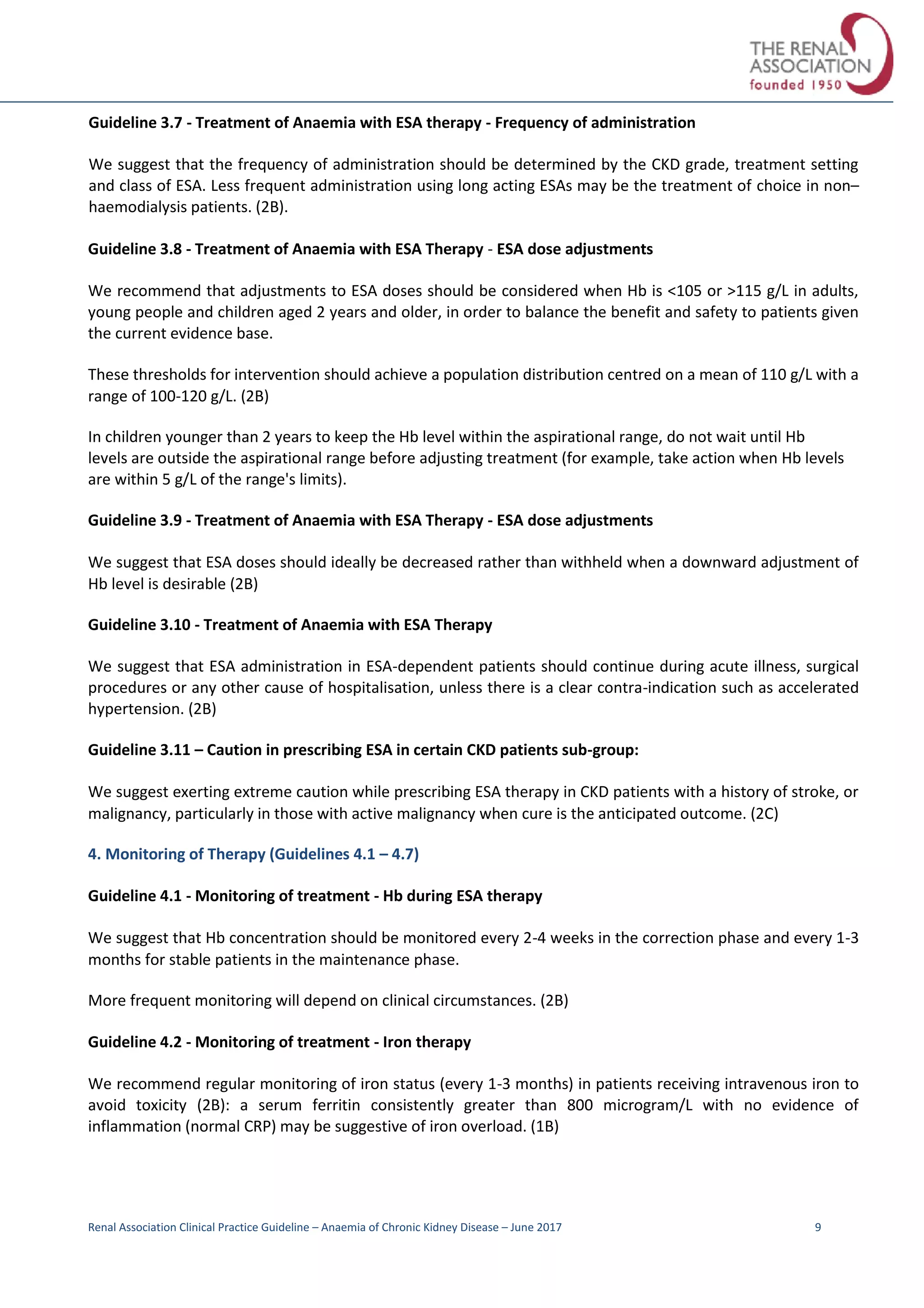 2017 anemia-guidelines | PDF