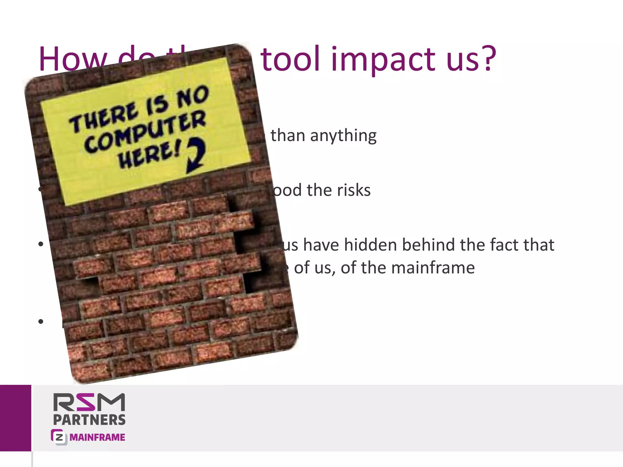 2017 - A New Look at Mainframe Hacking and Penetration Testing v2.2 | PPT