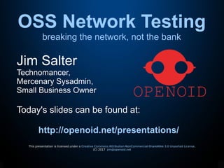Testing Wi-Fi with OSS Tools | ODP | Computer Networking | Computing