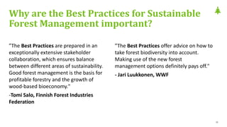 Best Practices for Sustainable Forest Management in Finland | PPTX