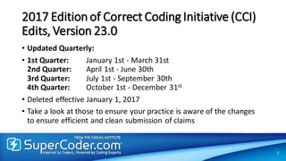 2017 cci-edits-webinar-final | PPT