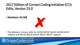 2017 cci-edits-webinar-final | PPT