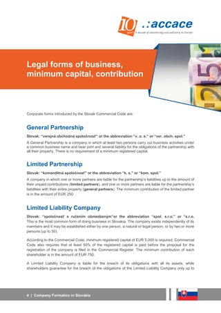 Company Formation in Slovakia | PDF
