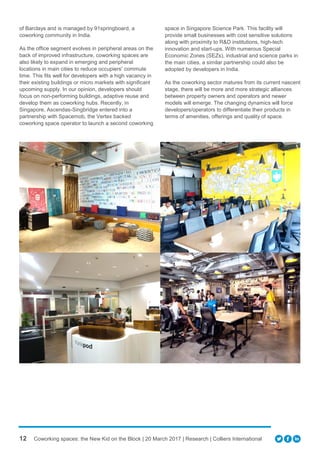 Coworking space: The New Kid on the Block | PDF