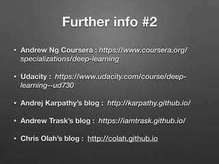 Neural networks across space & time : Deep learning in java | PPT