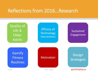 #Gamification of Physical Activity : Perspectives for 2017 | PPTX ...