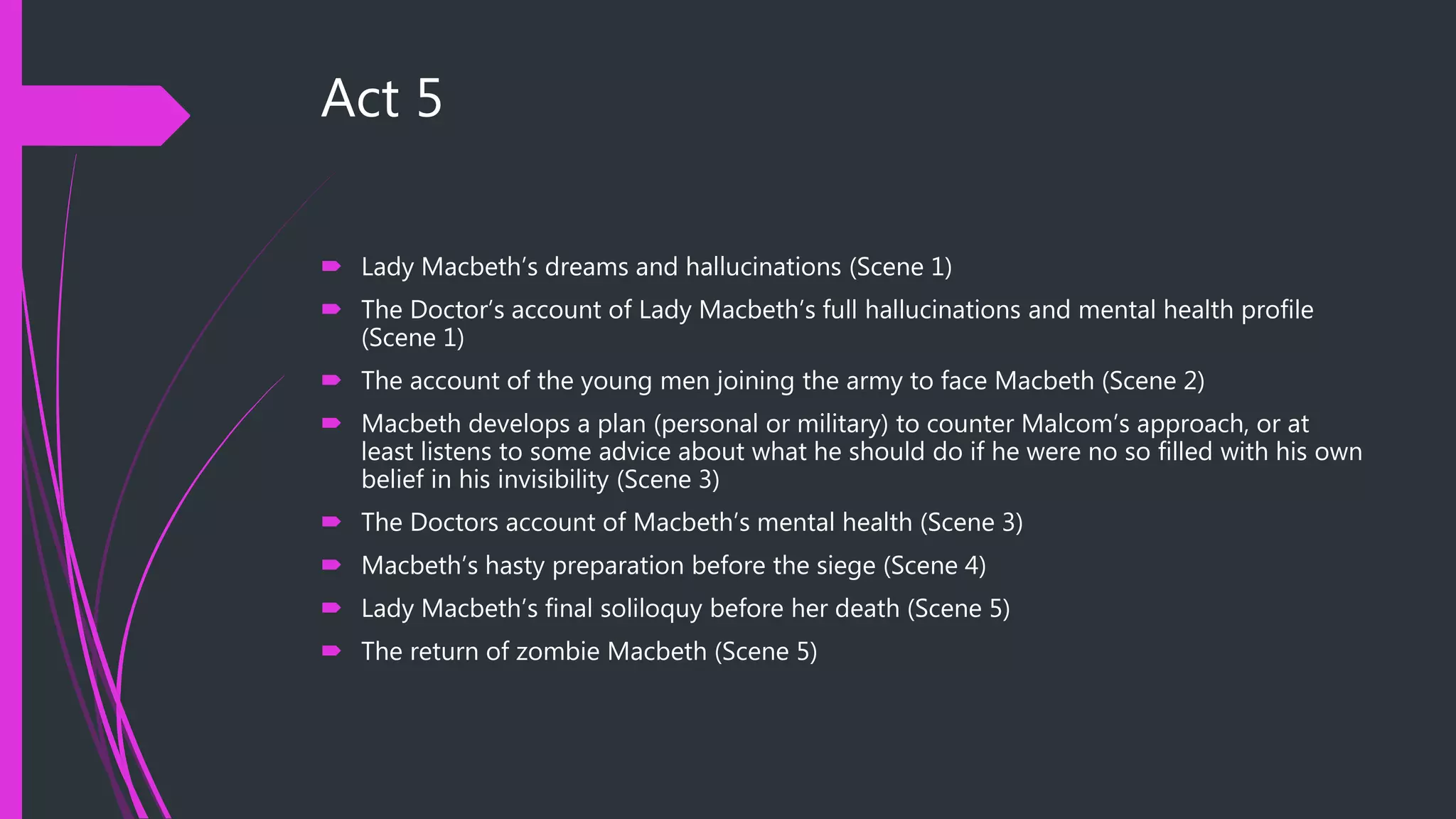 Gaps and Silences in the narrative of william shakespeare's Macbeth | PPTX