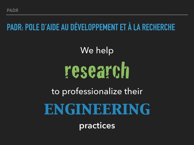 PADR - Engineering for Reseach | PDF