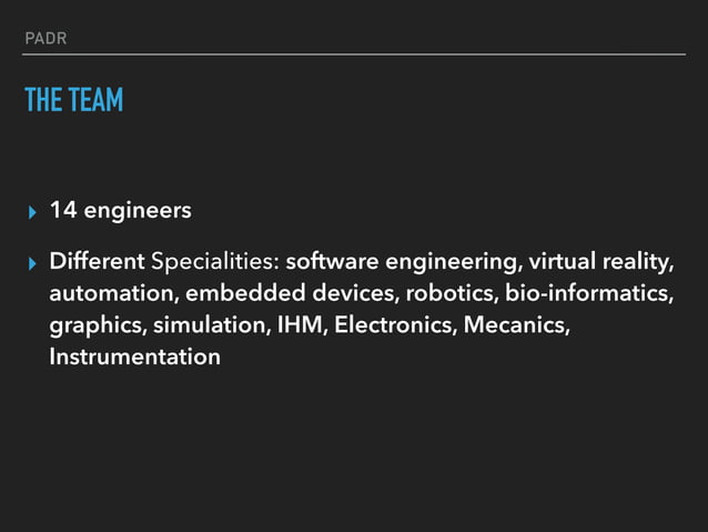 PADR - Engineering for Reseach | PDF