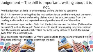 Language Analysis Structure - For Language Analysis Essay (English ...