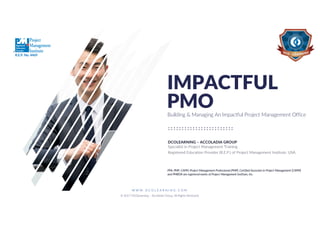 2017 | E-Brochure | Impactful PMO | Project Management Training - Dcolearning | Jakarta ...