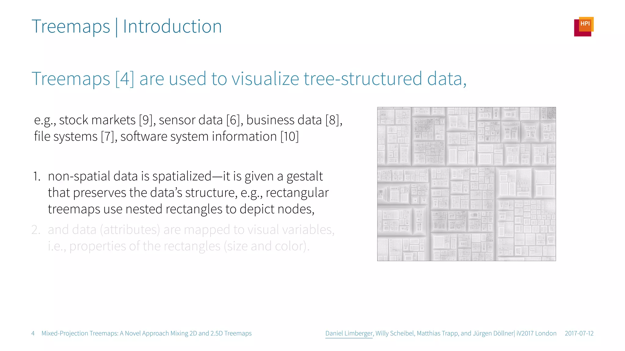 Mixed-Projection Treemaps: A Novel Approach Mixing 2D and 3D Treemaps | PPT