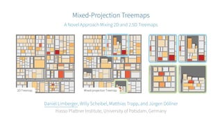 Mixed-Projection Treemaps: A Novel Approach Mixing 2D and 3D Treemaps | PPT