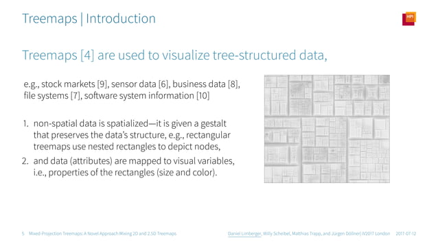 Mixed-Projection Treemaps: A Novel Approach Mixing 2D and 3D Treemaps | PPT