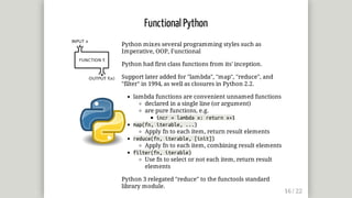2017 jan-18 meetup-functional_python | PDF | Programming Languages ...