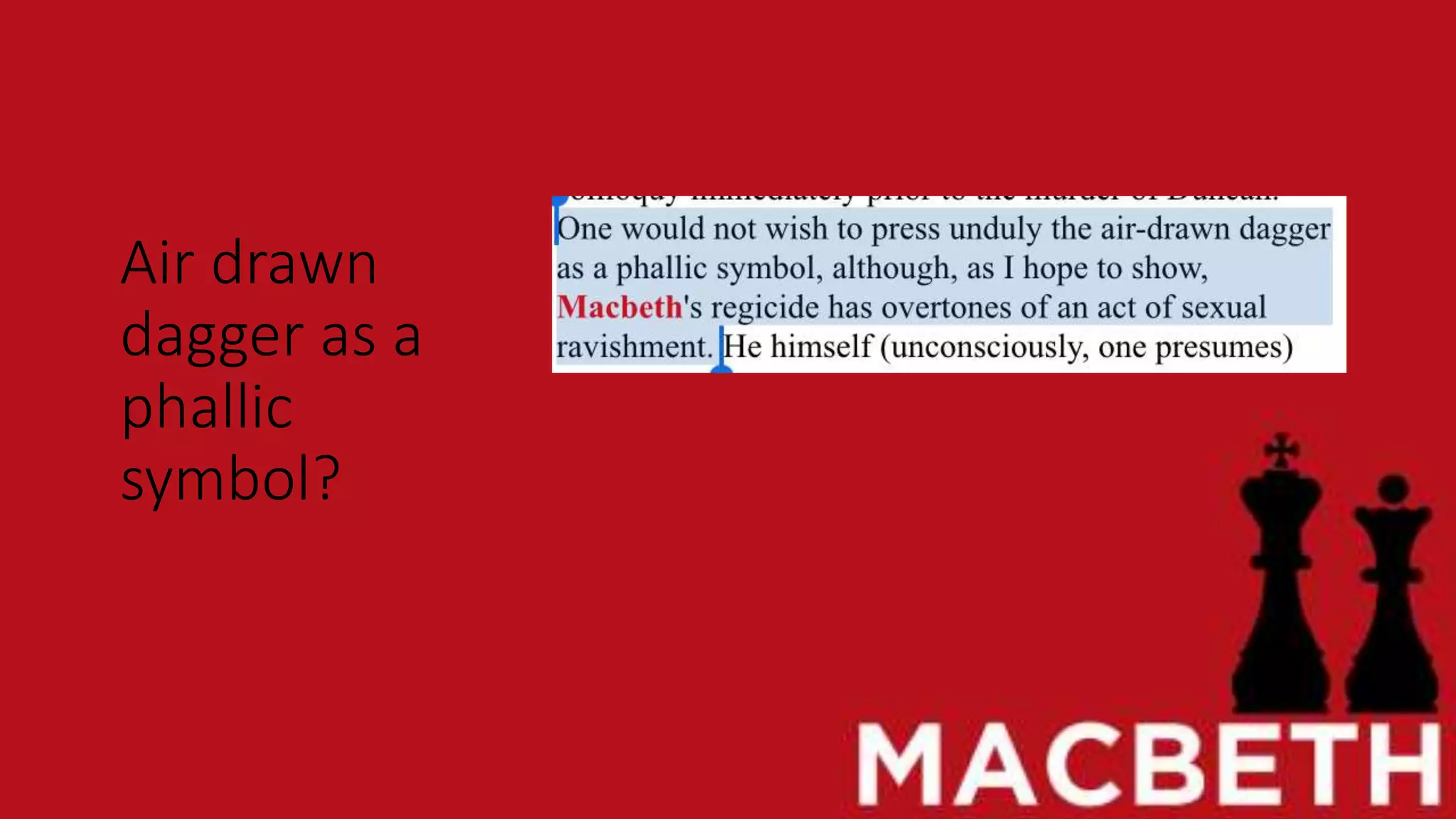 Macbeth Scholarly Ideas part 2 - sexuality, witchcraft and gender | PPTX