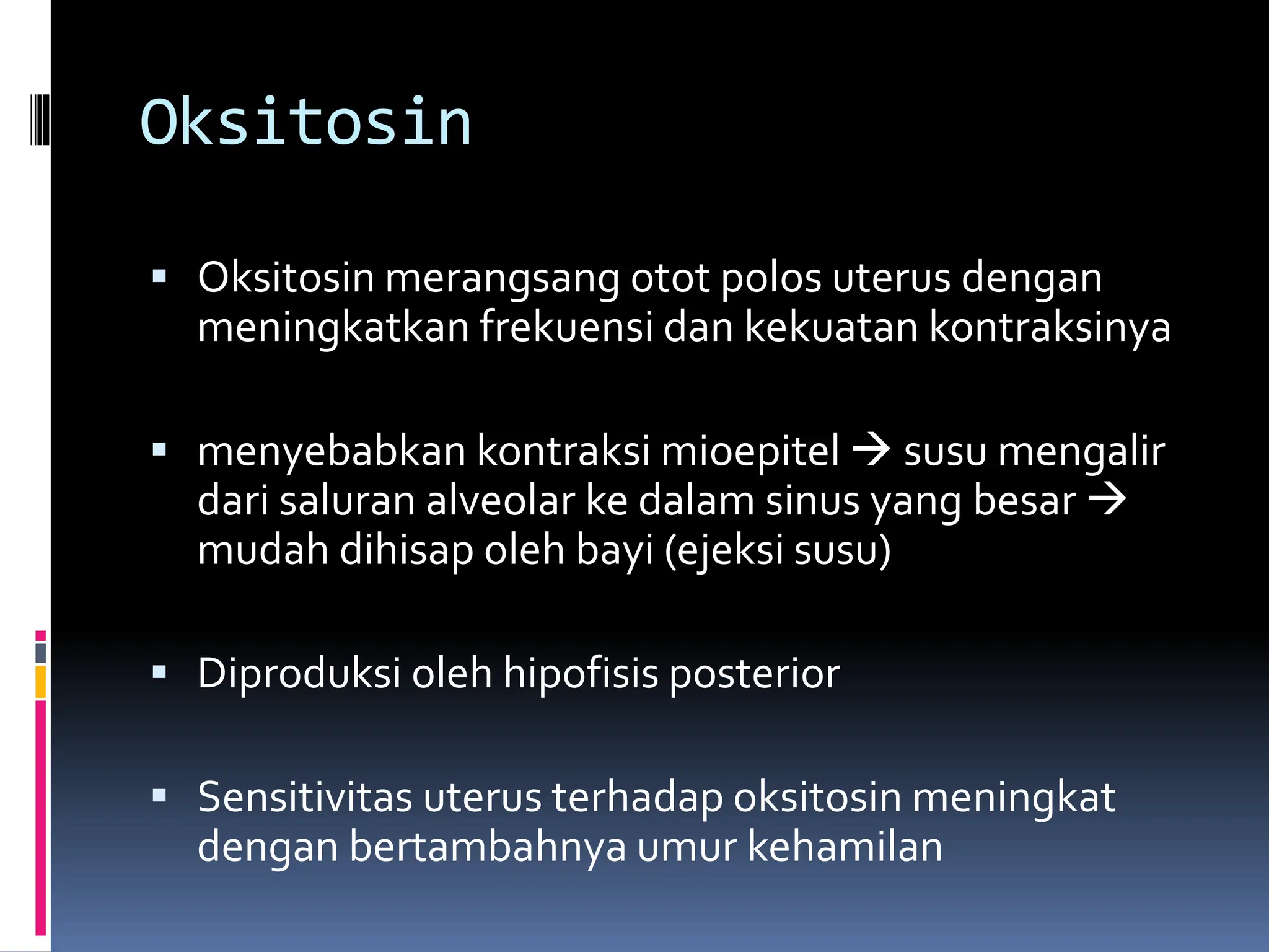 Obat pada masa kehamilan: uteretonik dan tokolitik | PPTX