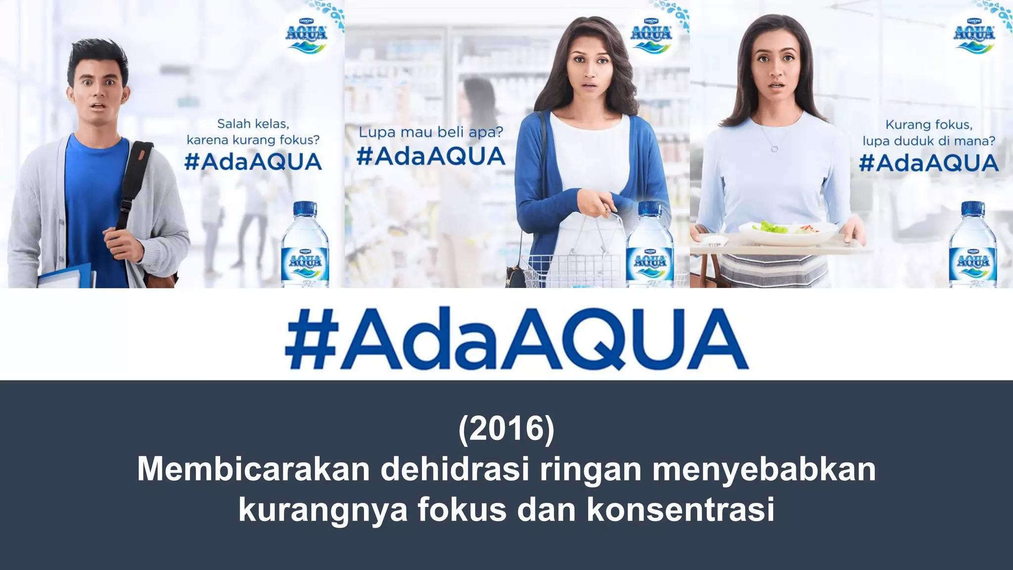Simulation Plan for Danone Aqua - Expanding Brand Messages 2017 | PPT
