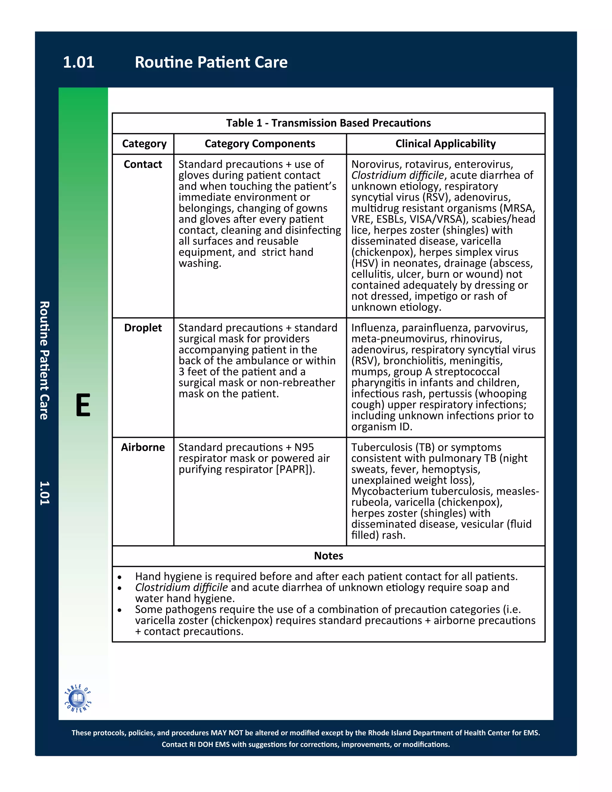 2017 RI EMS Statewide Protocols - 2017-01 | PDF