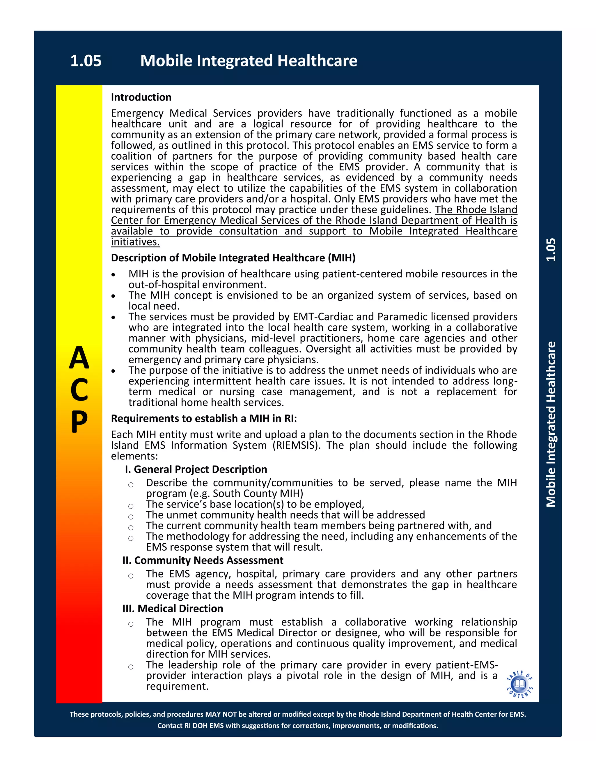 2017 RI EMS Statewide Protocols - 2017-01 | PDF