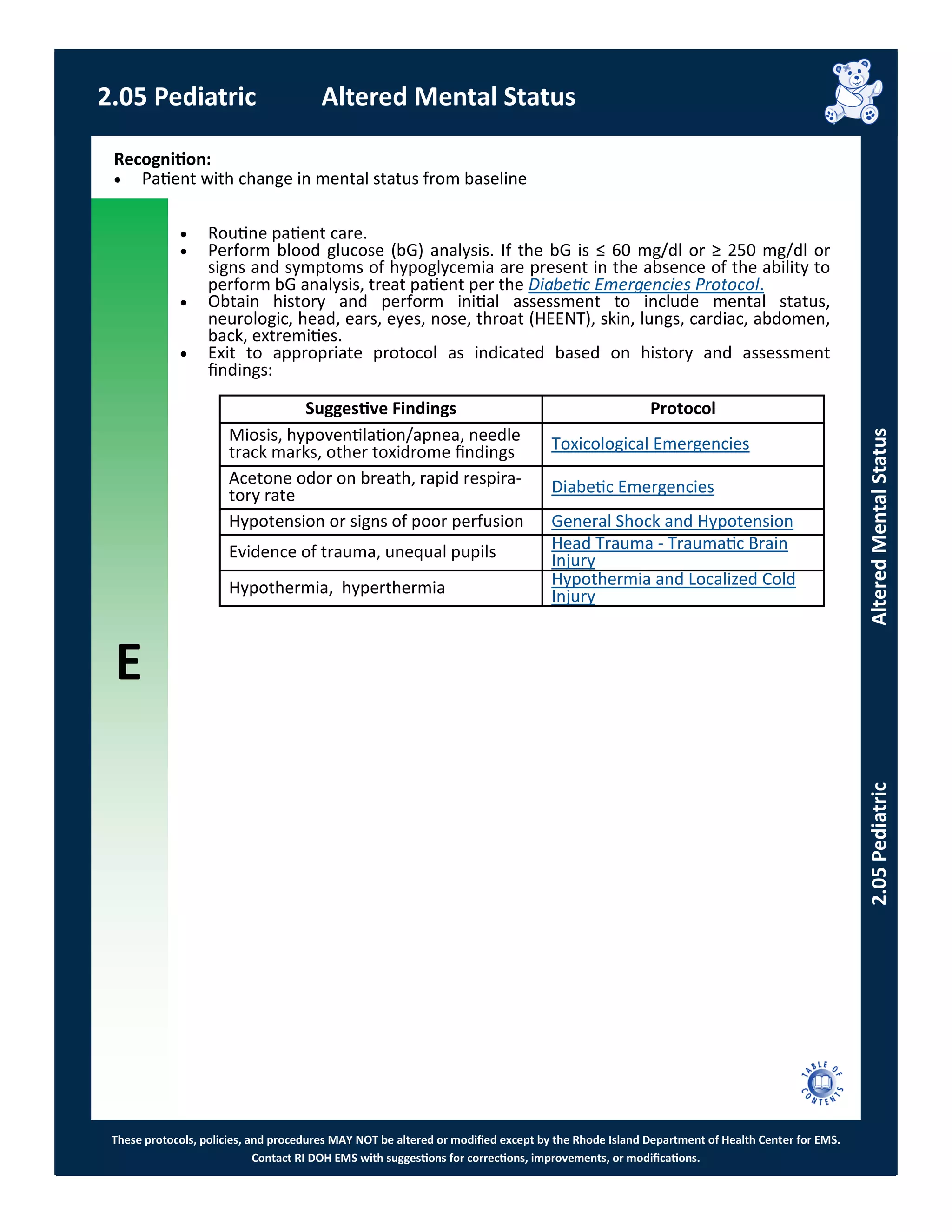 2017 RI EMS Statewide Protocols - 2017-01 | PDF