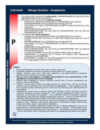 2017 RI EMS Statewide Protocols - 2017-01 | PDF