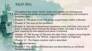 The left hand of darkness - Guide to the Novel | PPTX