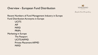 2017 veneziano and partners - european fund distribution | PPT
