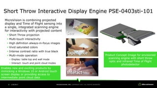 MicroVision Scanning Engines Overview | January 2017 | PPTX | Cameras ...
