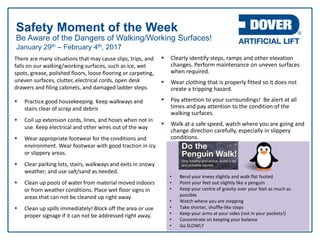 Dover ALS Safety Moment of the Week 30-Jan-2017 | PDF