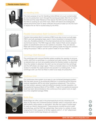 Flexible Isolator Options | PDF