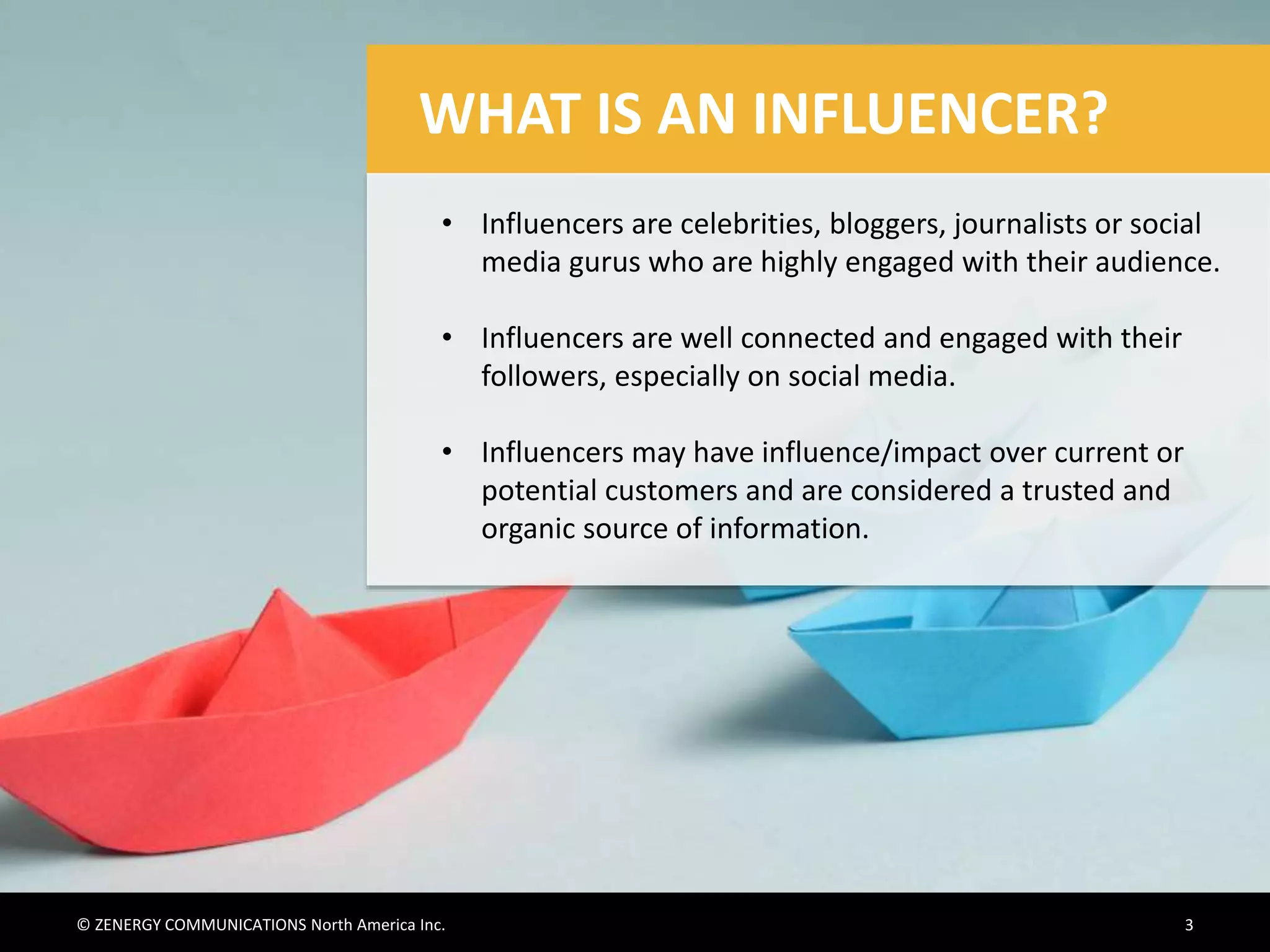 Influencers 101 | PPT