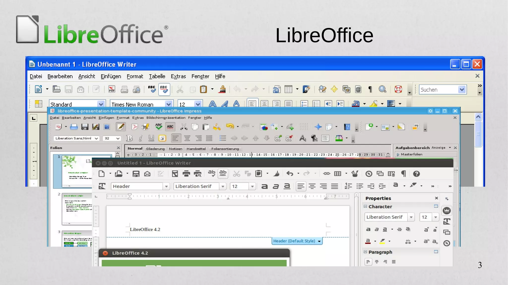 Contextual groups in LibreOffice' Notebookbar: How to make life easier for beginners | PPT