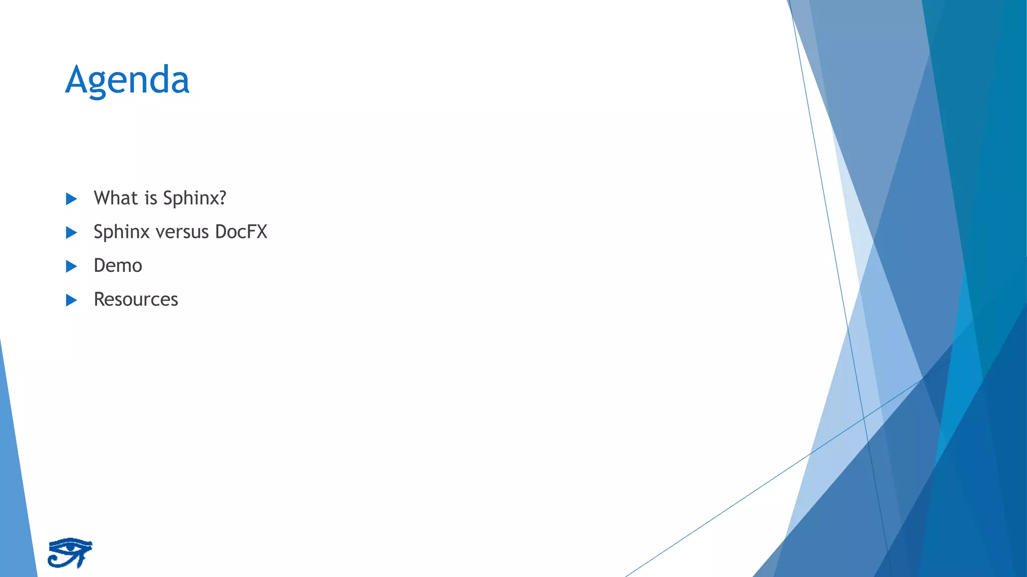 Maintainable Documentation with Sphinx | PPTX