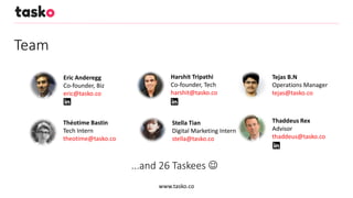 Tasko (tasko.co) Pitch | PPTX