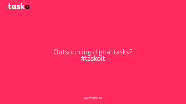 Tasko (tasko.co) Pitch | PPT