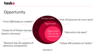 Tasko (tasko.co) Pitch | PPTX