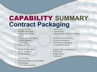 Powerful & Cost Effective Solution For Contract Packaging | PPT ...