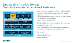 Part 2: Apache Kudu: Extending the Capabilities of Operational and Analytic Databases | PPT