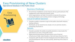 Part 2: Cloudera’s Operational Database: Unlocking New Benefits in the ...