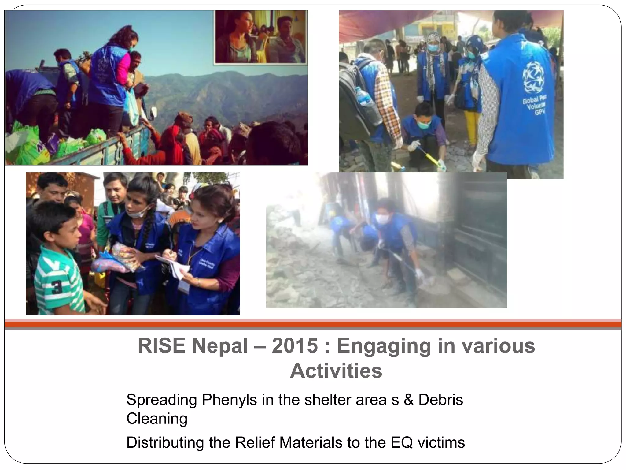 20170217 disaster risk reduction & youth capacity building rise nepal | PPT
