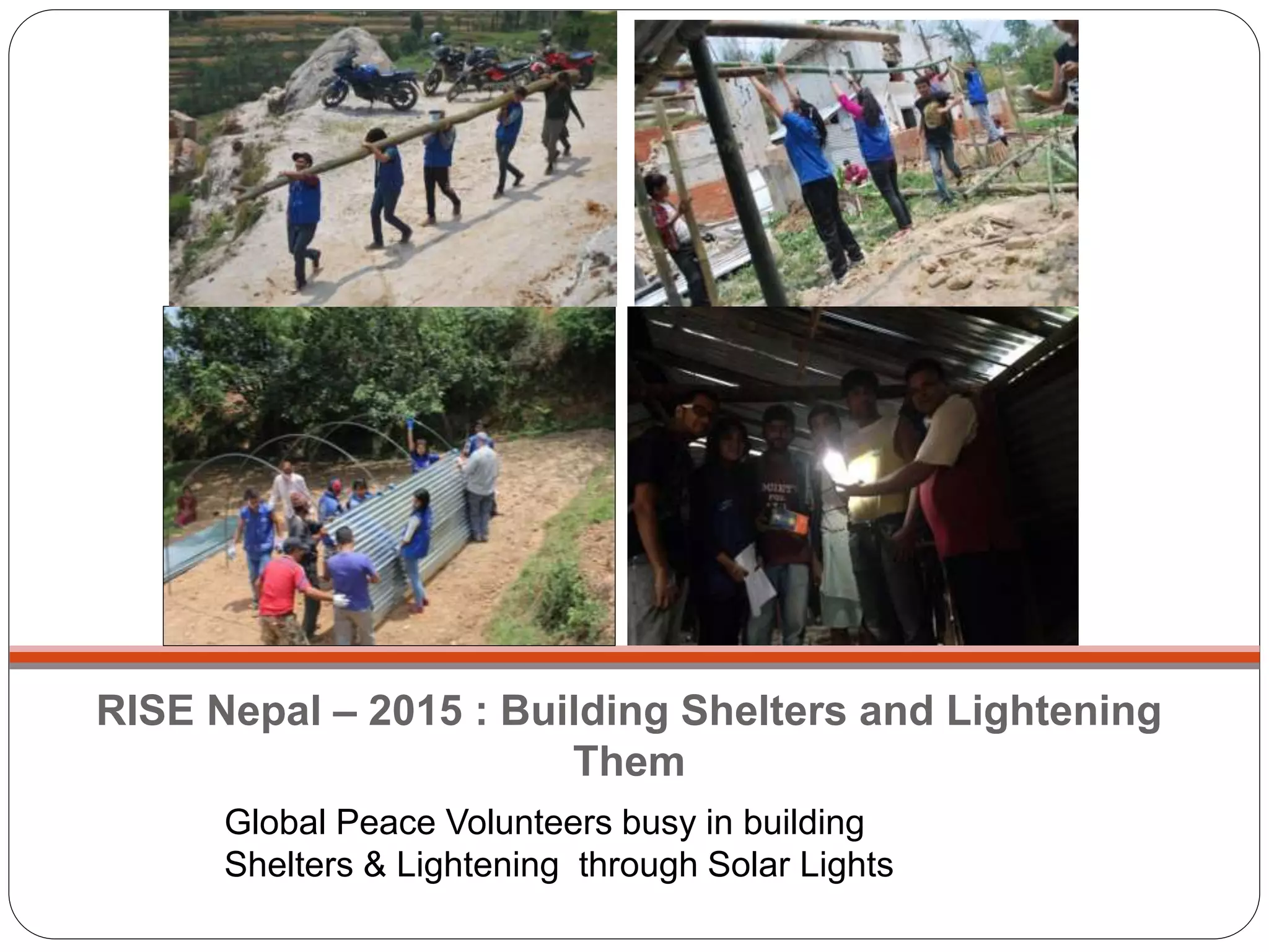 20170217 disaster risk reduction & youth capacity building rise nepal | PPT