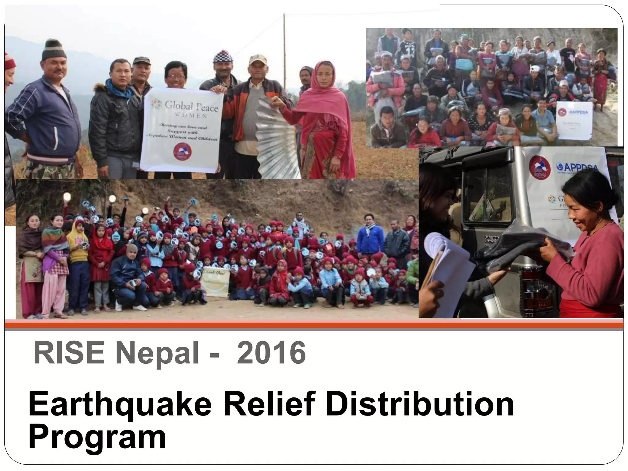 20170217 disaster risk reduction & youth capacity building rise nepal | PPT